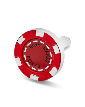 LINK UP Poker Chip Cufflinks