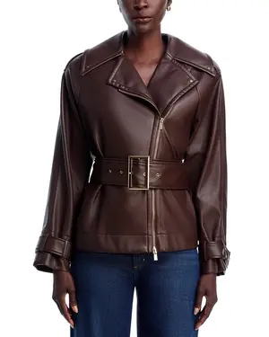 TOCCIN Belted Jacket