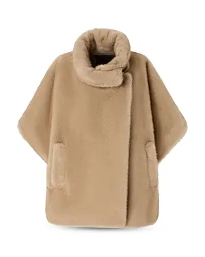 Pinko Faux Fur Comodino Cape