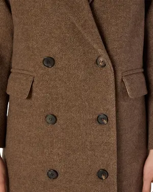 Gerard Darel Mady Wool Blend Coat