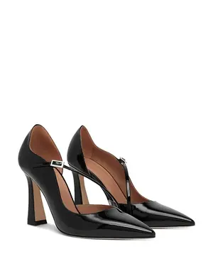Malone Souliers Black Pumps