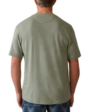 Faherty Brand Sunwashed Henley - Sage Creek