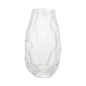 Lalique Silex Vase, Small - Clear