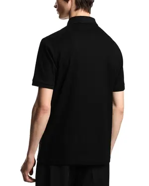 Emporio Armani Jacquard Jersey Polo Shirt