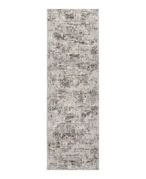MINK HOME Alloy All343 Runner Area Rug, 2'6 X 8 - Grey