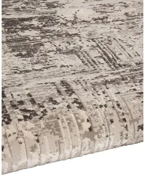 MINK HOME Alloy All343 Runner Area Rug, 2'6 X 8 - Grey