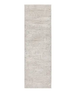 MINK HOME Alloy All343 Runner Area Rug, 2'6 X 8 - Ivory
