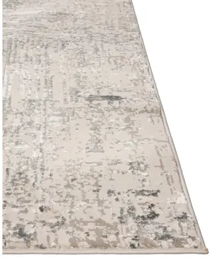 MINK HOME Alloy All343 Area Rug, 10' X 13 - Silver