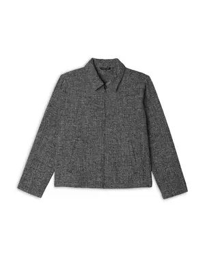 Eileen Fisher Classic Collar Zip Jacket