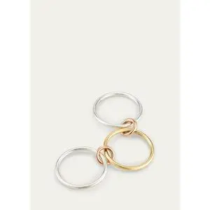 SPINELLI KILCOLLIN Solarium Sy Three-link Ring - Silver