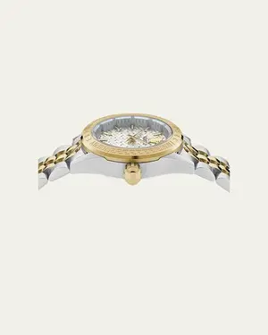 Versace 36mm Bracelet Watch - Two Tone