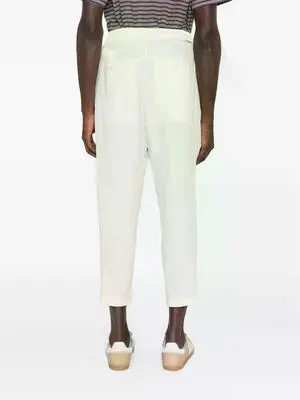 YES LONDON Pleated Drawstring Trousers