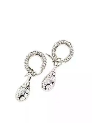 Marni Crystal-embellished Hoop Earrings