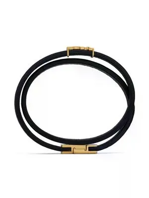 Saint Laurent Double Wrap Bracelet