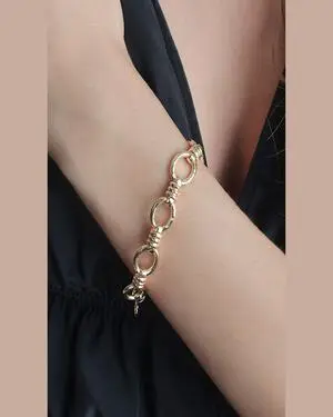 ANABEL ARAM JEWELRY Neptune Chain Bracelet