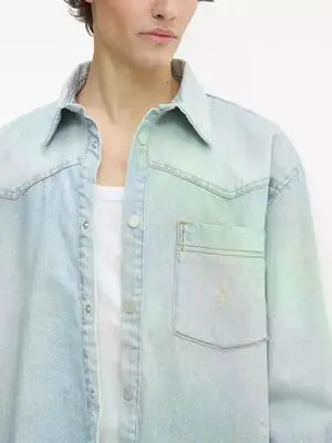 WON HUNDRED Zayne Western-pocket Denim Shirt