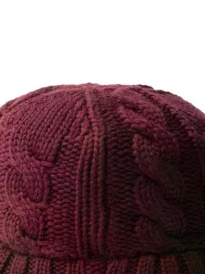 Prada Wool Bucket Hat - Red