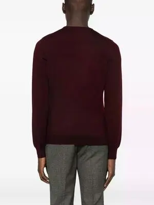 Tagliatore Crew-neck Virgin-wool Sweater