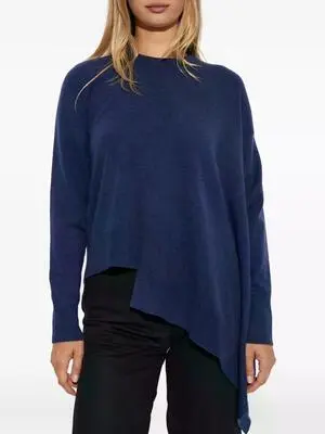 Alexander McQueen Asymmetric Cashmere Sweater