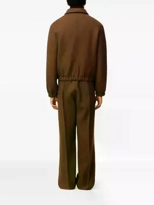 AMI Paris De Coeur Wool Zipped Jacket