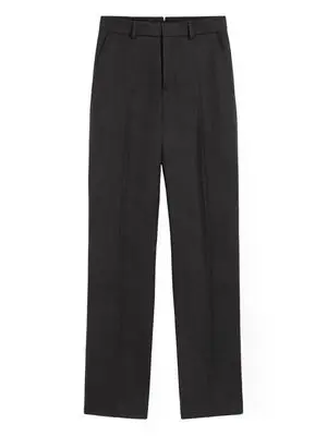 AMI Paris Wool Large-fit Trousers