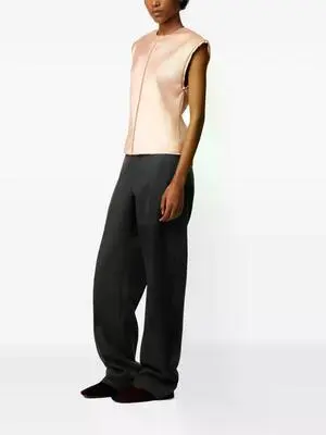 AMI Paris Wool Large-fit Trousers