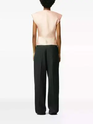 AMI Paris Wool Large-fit Trousers