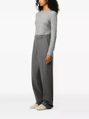 AMI Paris Wool Large-fit Trousers