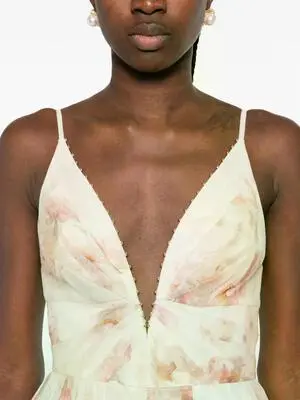Zimmermann Hypnotic Trimmed Mini Dress