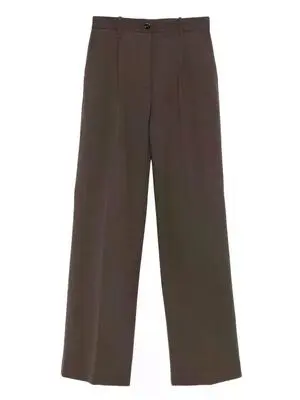 NINE:INTHE:MORNING Pleated Straight Trousers