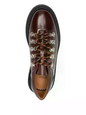 TOGA VIRILIS Lace-up Leather Derby Shoes
