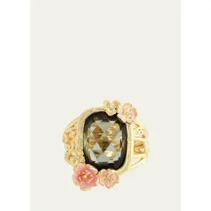 ANABEL ARAM JEWELRY Wildflowers Stone Statement Ring