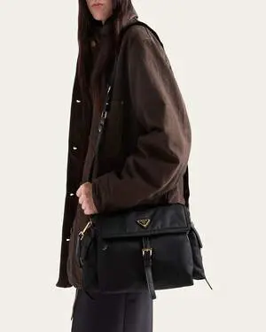 Prada Large Re-nylon Shoulder Bag