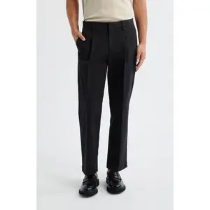 OPEN EDIT Straight Leg Pants - Black Caviar