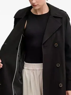 Dkny Belted Double-breasted Trench Coat