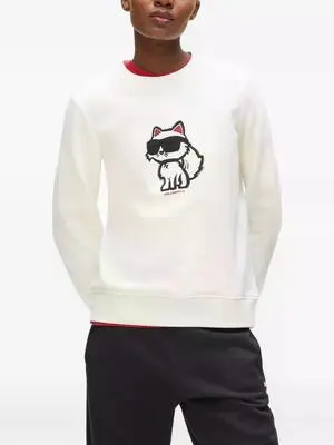 Karl Lagerfeld Choupette Print Sweater