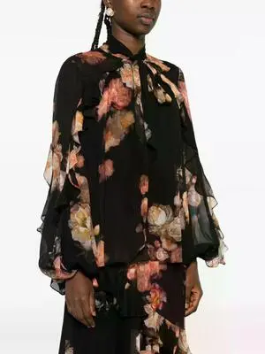 Zimmermann Floral Print Blouse