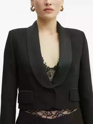 ERMANNO FIRENZE Satin-lapel Jacket