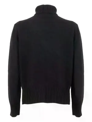 KANGRA Ribbed-trim Roll-neck Sweater