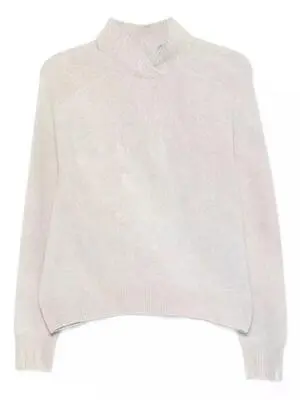 Malo High-neck Cashmere-wool Blend Sweater