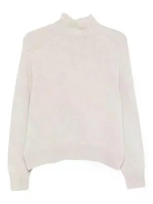 Malo High-neck Cashmere-wool Blend Sweater
