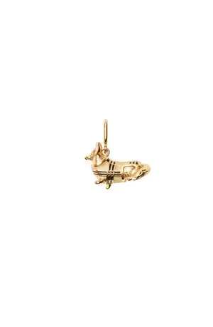 Burberry Corgi Charm - Gold