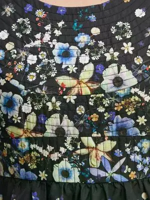 Munthe Floral-pattern Tiered Maxi Dress