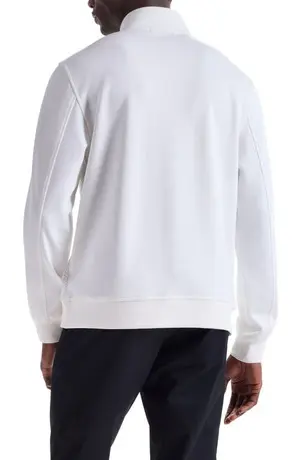 Bugatchi Soft Touch Quarter-zip Pullover