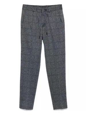 Karl Lagerfeld Textured Drawstring Trousers