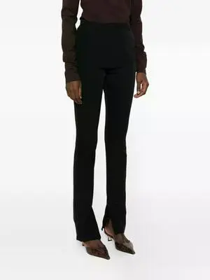 THELATEST Zip-detail Flat-front Trousers