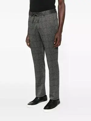 Karl Lagerfeld Textured Drawstring Trousers