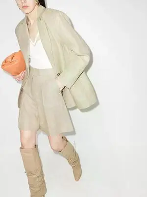 Remain Birger Christensen Kit Linen Bermuda Shorts