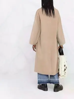 Loulou De Saison Double-breasted Borne Coat