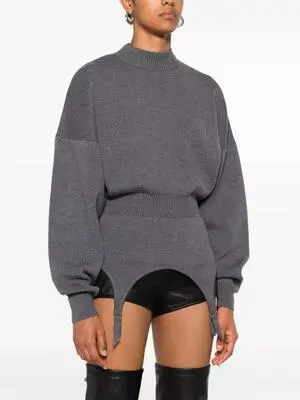 JEAN PAUL GAULTIER Long-sleeve Pullover - Grey